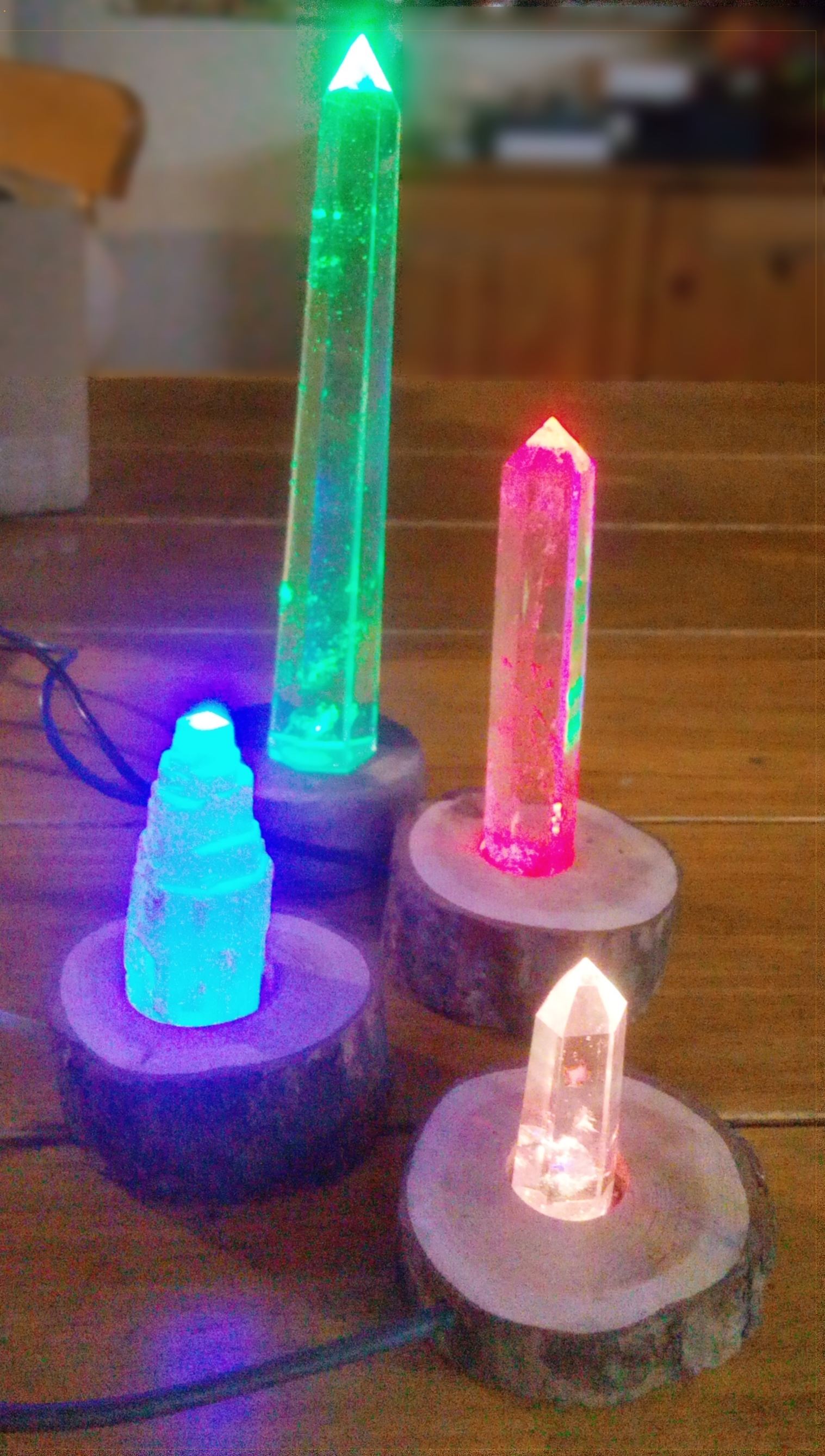 Rainbow Light Crystal Stands – Ever Beyond Radio