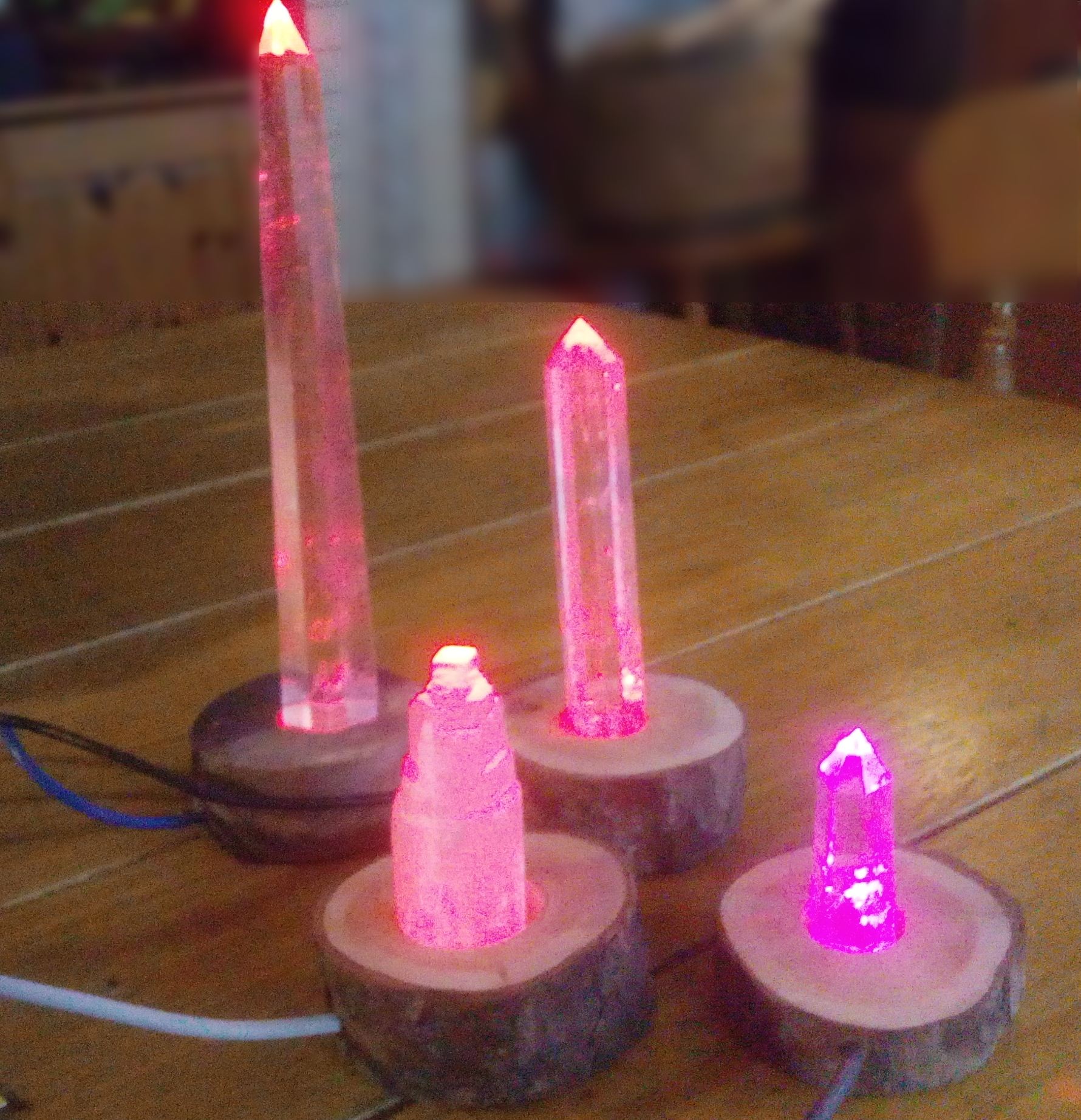 Rainbow Light Crystal Stands – Ever Beyond Radio